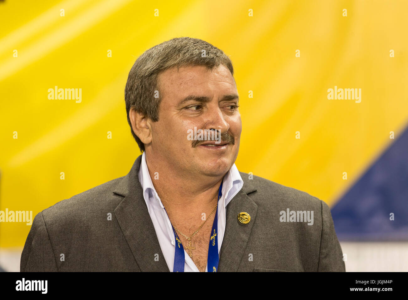 Head coach of Costa Rica National team Oscar Ramirez attends CONCACAF ...