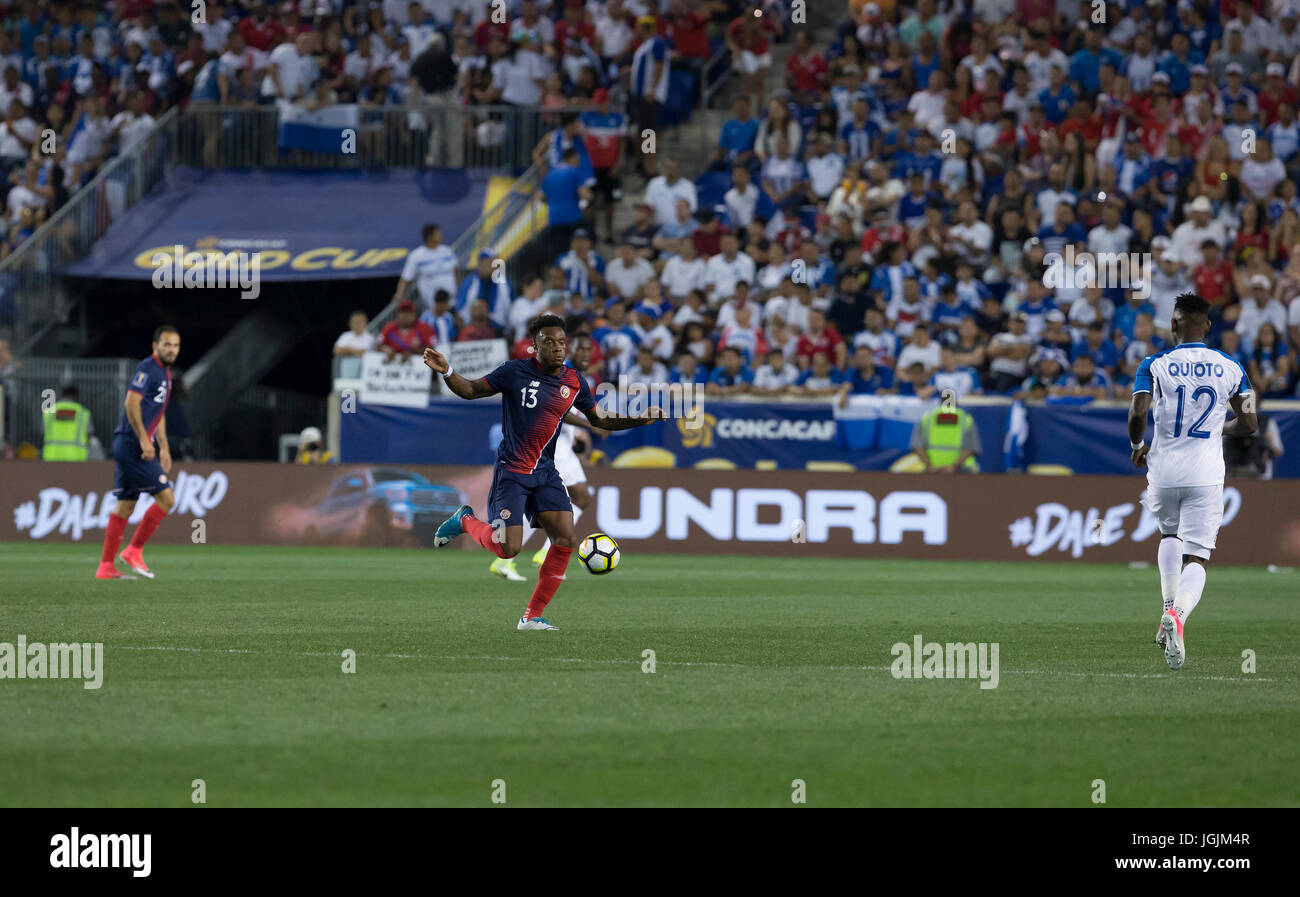 Rodney Wallace (13) of Costa Rica National team controls ball during ...