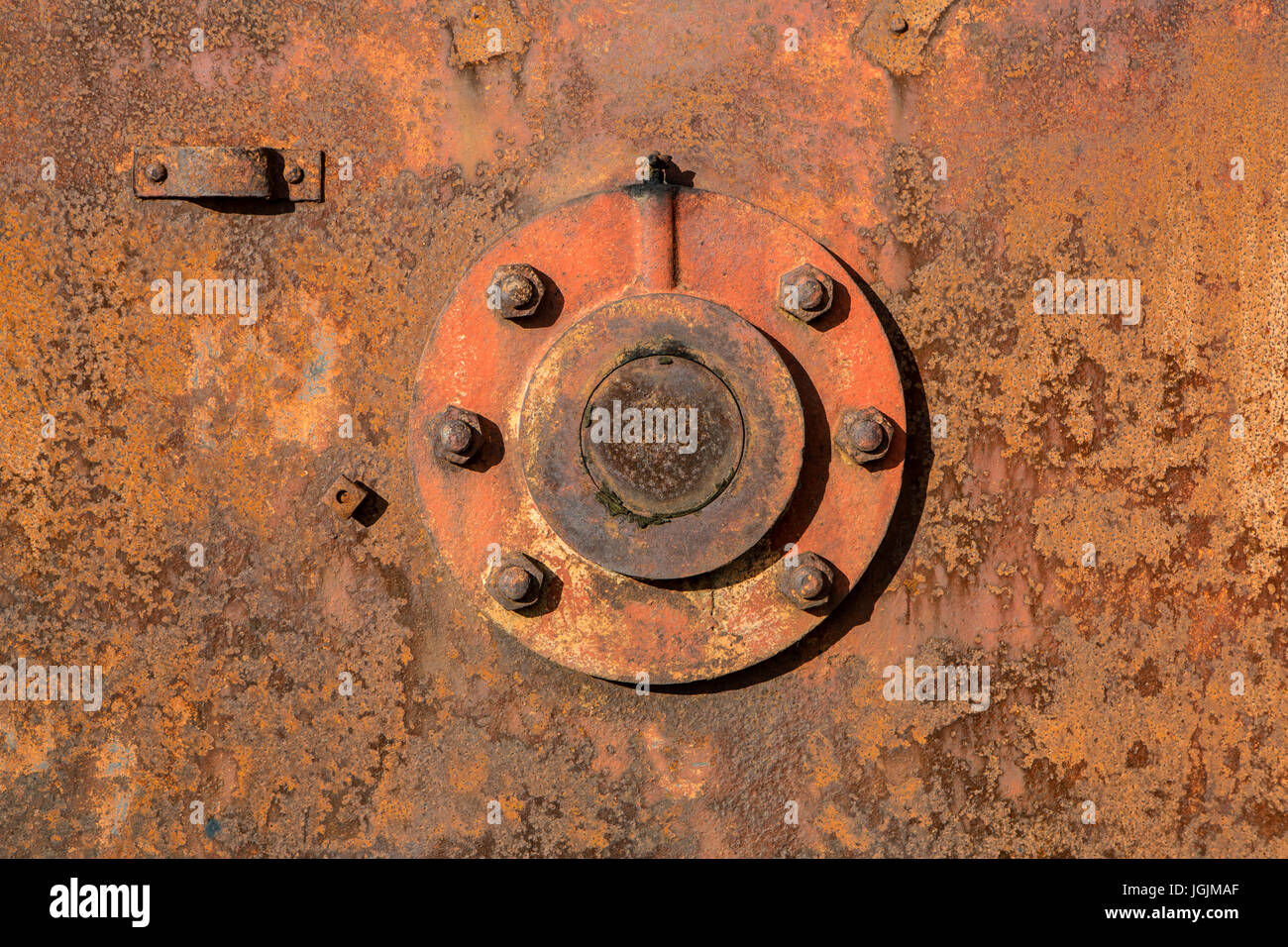 Old rusty metal plate Stock Photo - Alamy