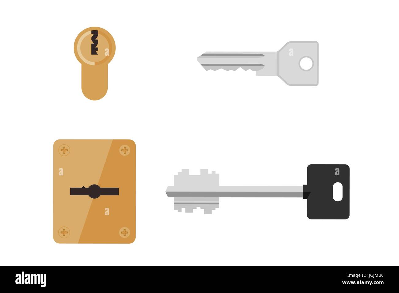 Turning key Stock Vector Images - Alamy