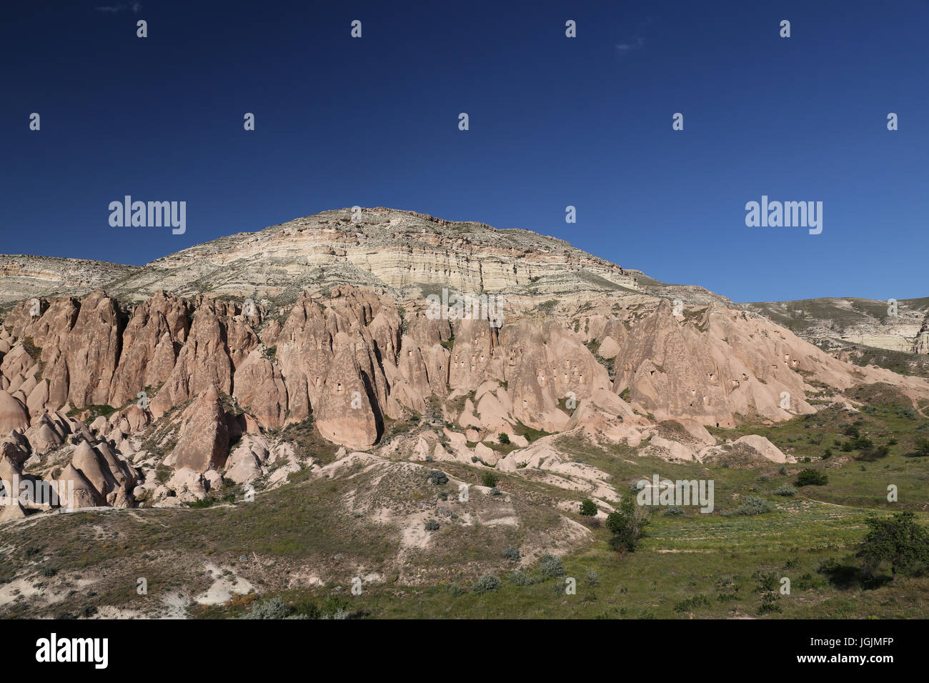 Rose Valley in Cavusin Village, Cappadocia, Turkey Stock Photo - Alamy