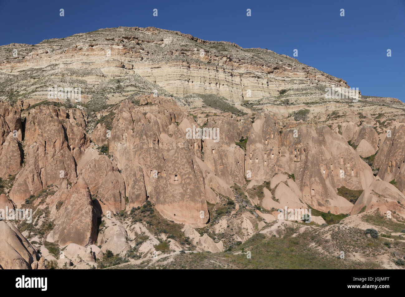 Rose Valley in Cavusin Village, Cappadocia, Turkey Stock Photo - Alamy