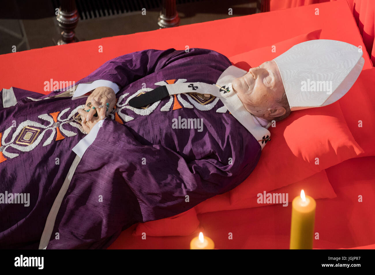 Cologne, Germany. 7th July, 2017. dpatop - The late Cardinal Joachim ...