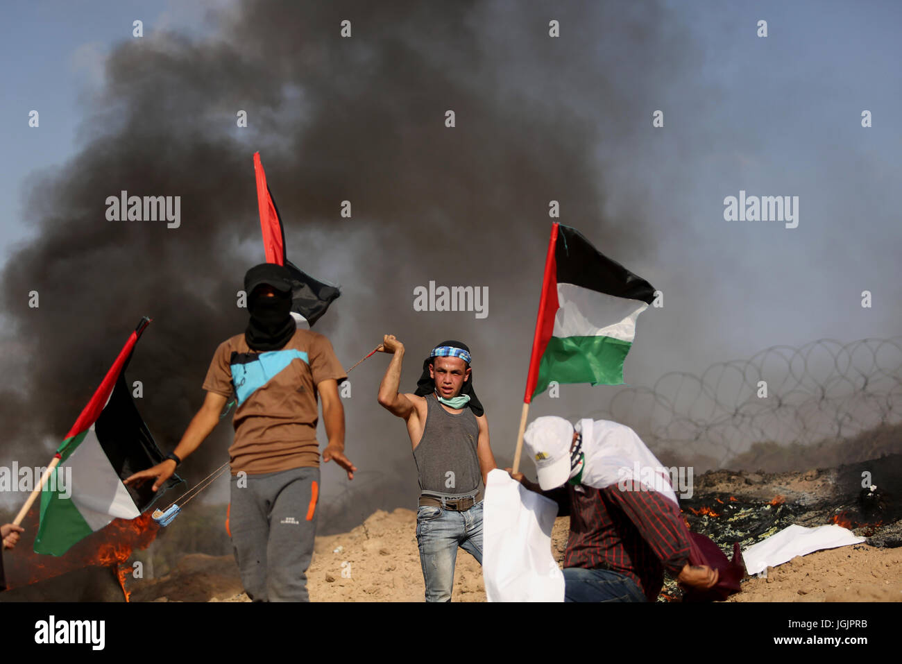 Al-Bureij, Gaza Strip, Palestinian Territory. 7th Jul, 2017 ...