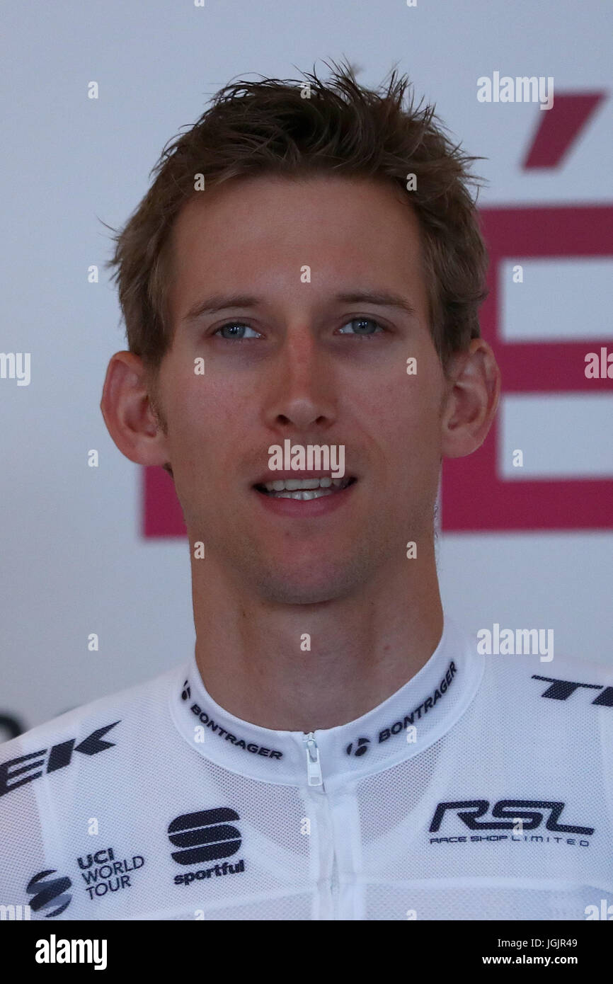 Duesseldorf, Germany. 29th June, 2017. Bauke Mollema from the Netherlands of the Team Trek ...