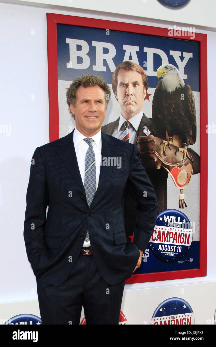 Los Angeles, CA, USA. 2nd Aug, 2012. LOS ANGELES - AUG 2: Will Ferrell ...