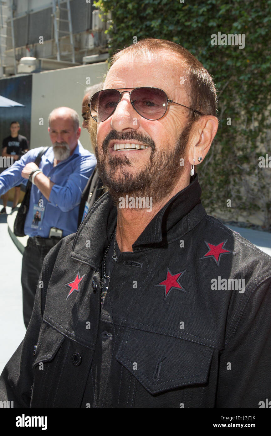 Los Angeles, California, USA. 7th July, 2017. Ringo Starr, former ...