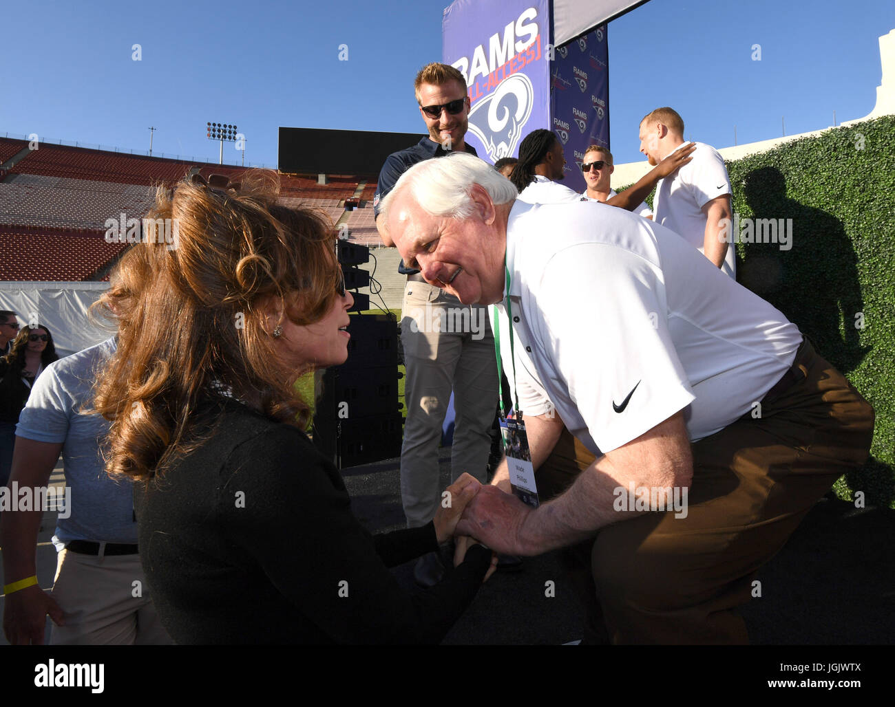 Oakland Raiders and Los Angeles Rams former chief executive officer Amy ...