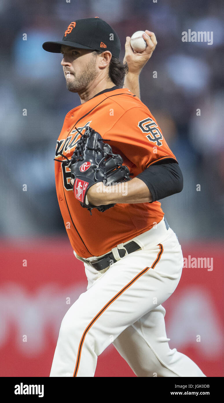 San Francisco, California, USA. 07th July, 2017. San Francisco Giants ...