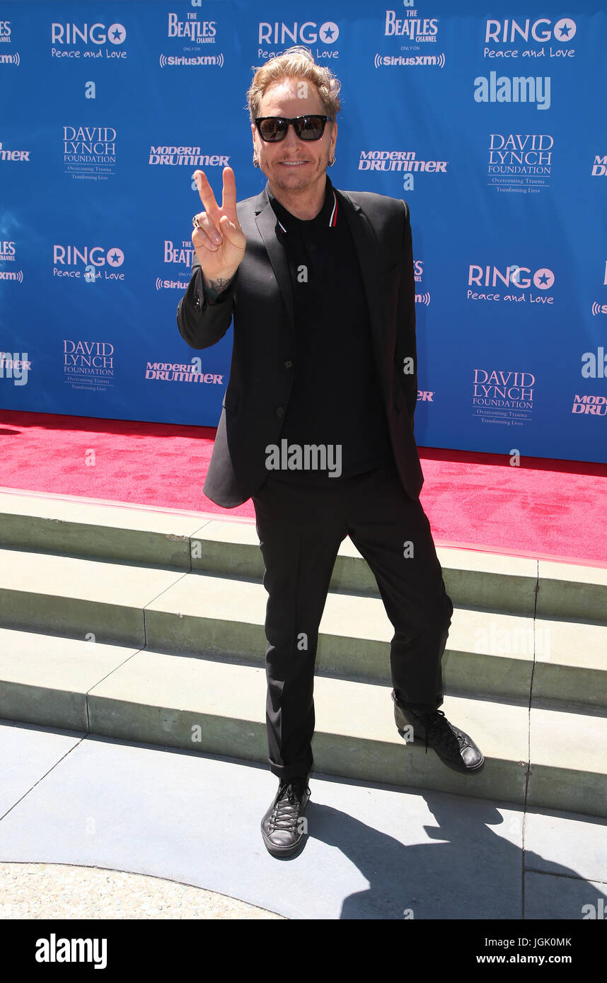 Hollywood, California, USA. 07th July, 2017. Matt Sorum, At Ringo Starr ...