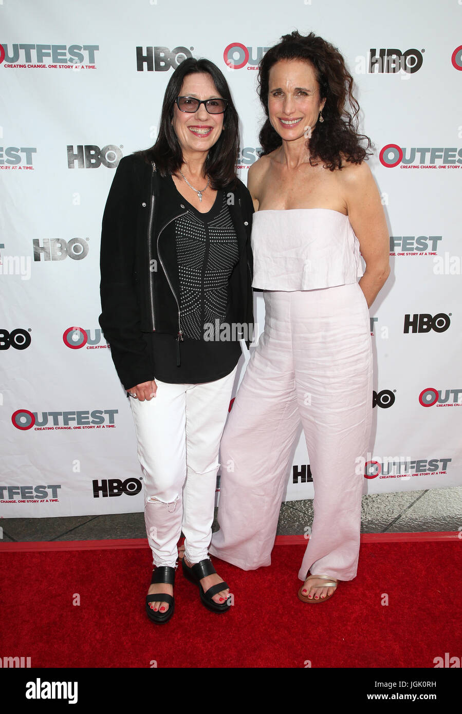 Los Angeles, California, USA. 07th July, 2017. Lori Kaye, Andie ...