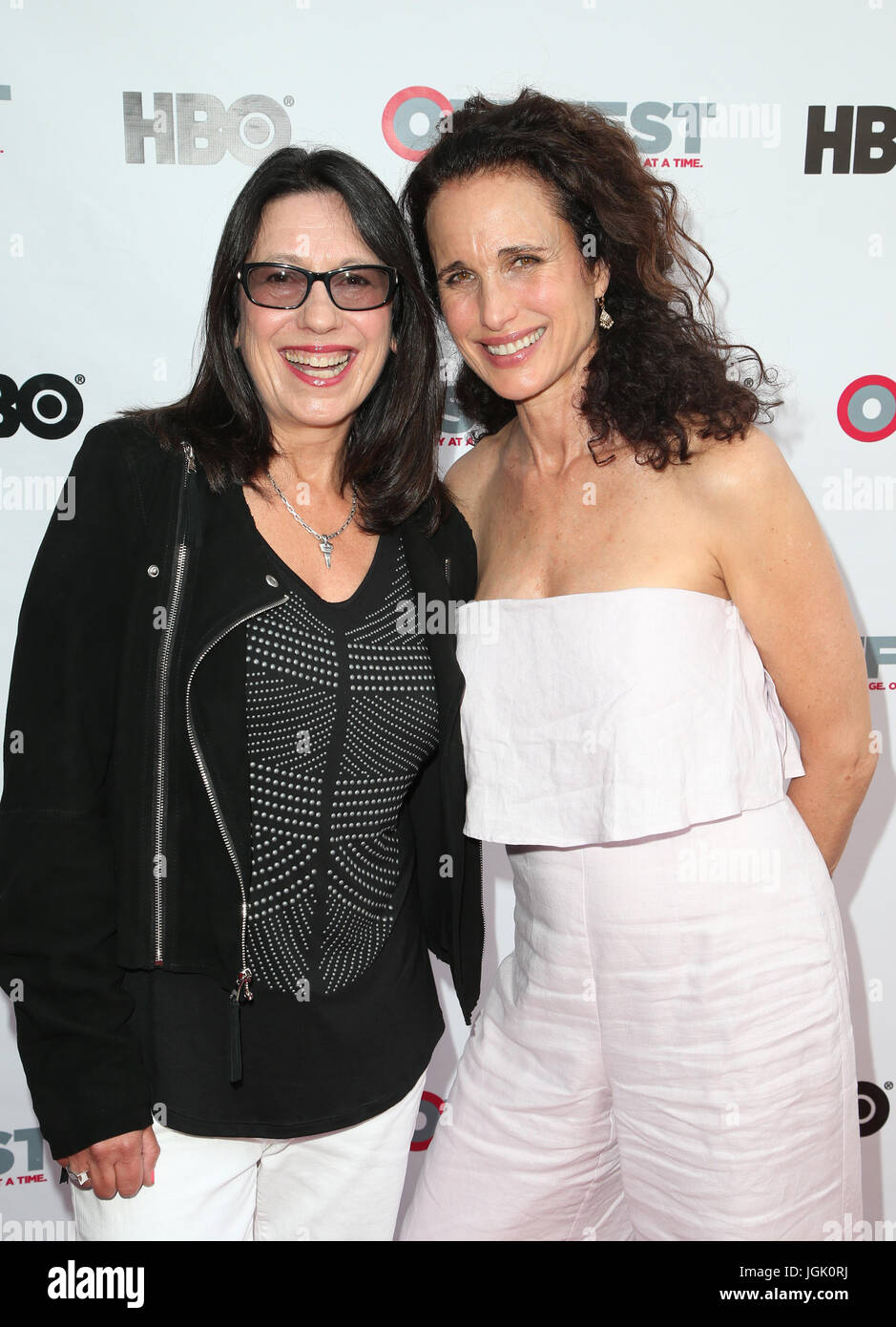 Los Angeles, California, USA. 07th July, 2017. Lori Kaye, Andie ...