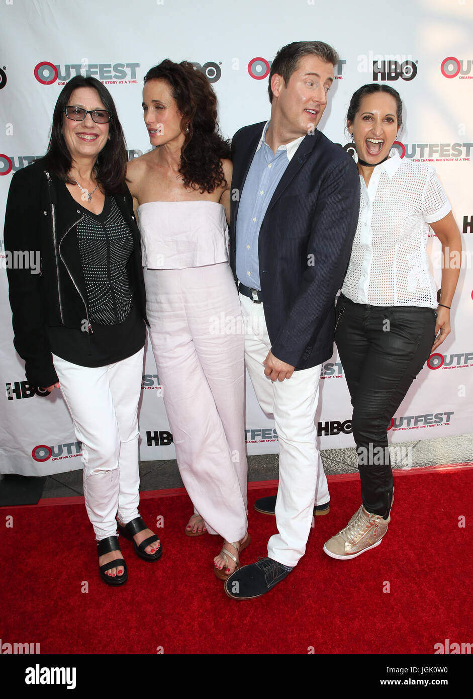 Los Angeles, California, USA. 07th July, 2017. Lori Kaye, Andie ...