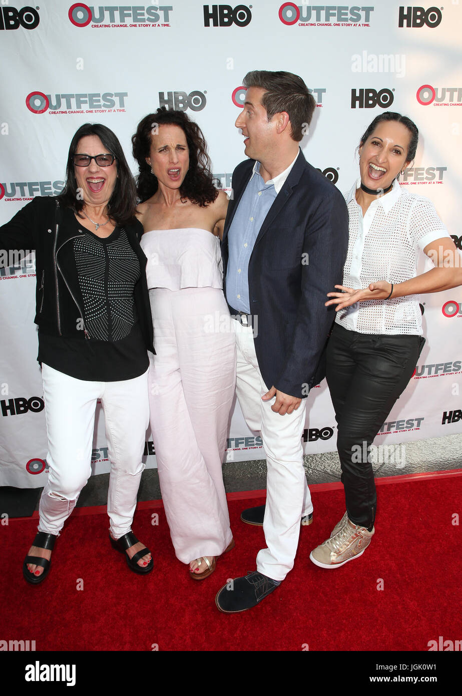 Los Angeles, California, USA. 07th July, 2017. Lori Kaye, Andie ...