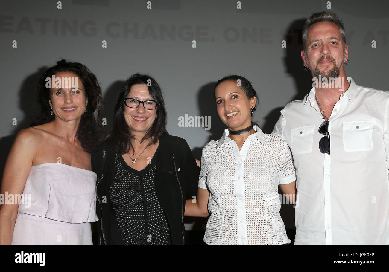 Los Angeles, California, USA. 07th July, 2017. Andie MacDowell, Lori ...