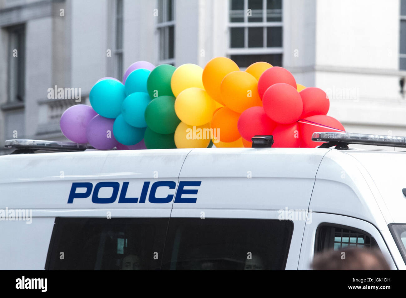London Gay Pride Police High Resolution Stock Photography and Images ...