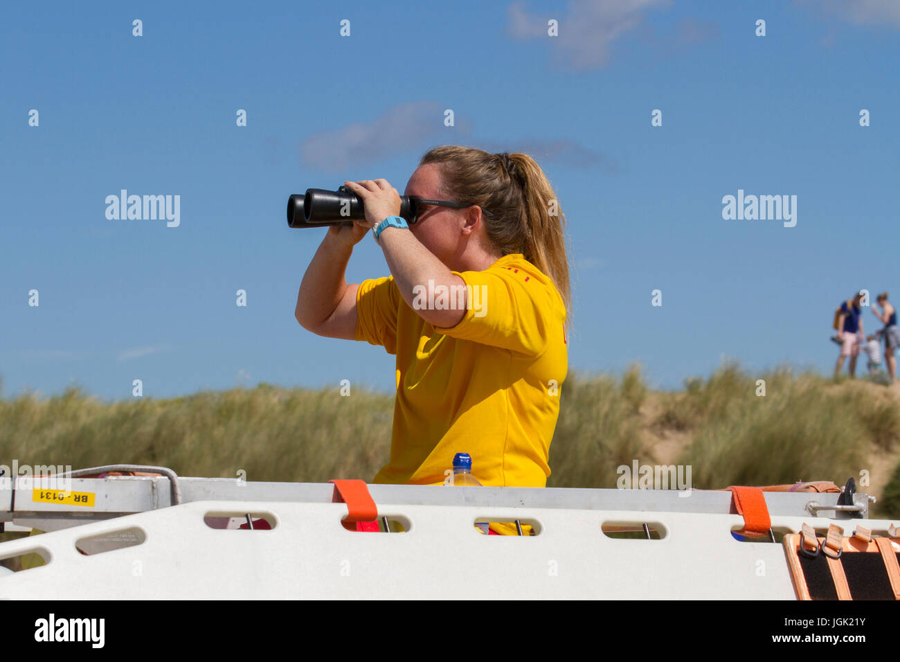 Female rnli lifeguard hi-res stock photography and images - Alamy