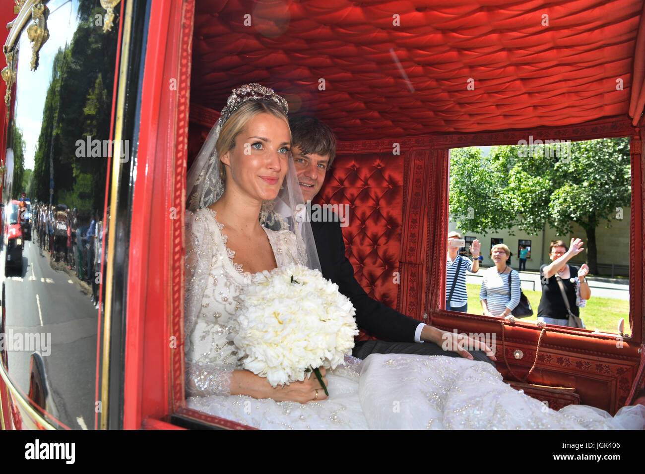 Hanover, Germany. 8th July, 2017. Prince Ernst August of Hanover and ...