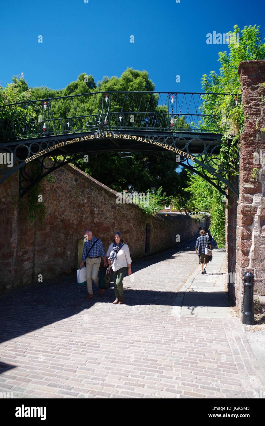 Exeter Cathedral Close Footbridge, Georgian Grade II Listed. Exeter ...