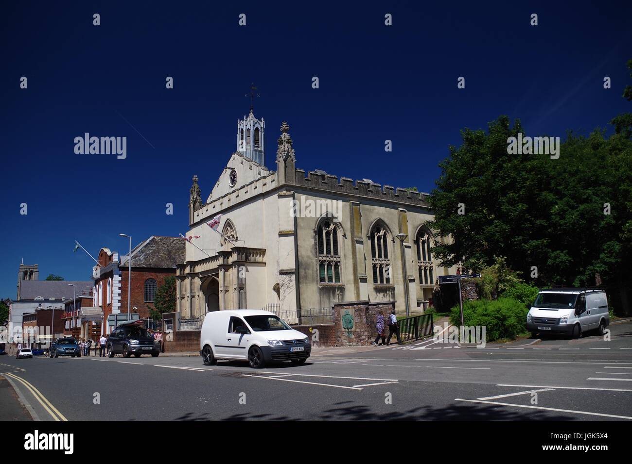 Exeters white ensign club hi-res stock photography and images - Alamy