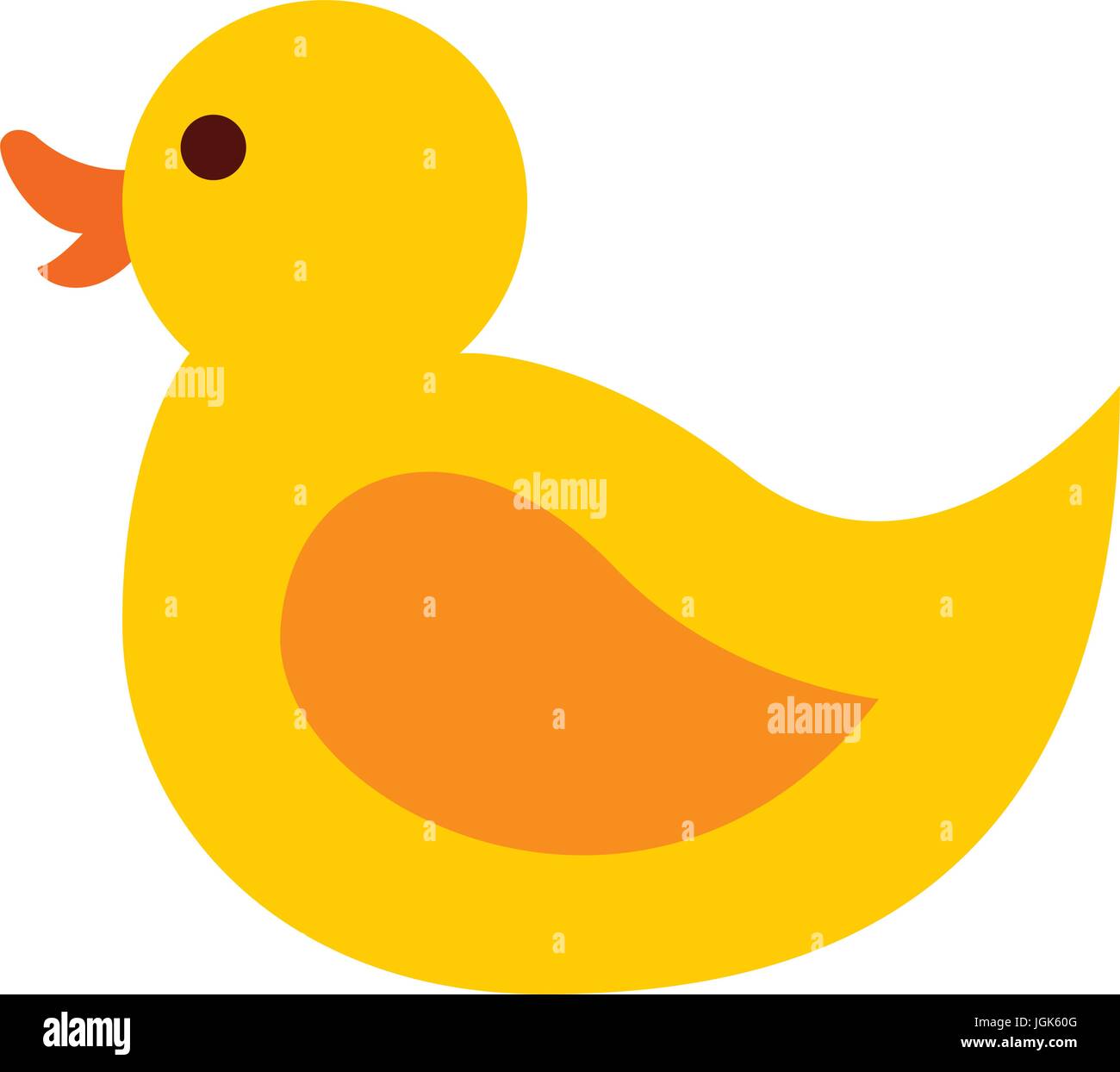 rubber duck toy icon Stock Vector Image & Art - Alamy