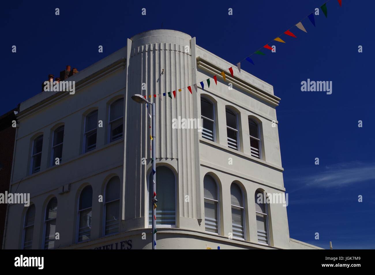 Building on Exeter's Fore Street. Devon, UK. July, 2017 Stock Photo - Alamy