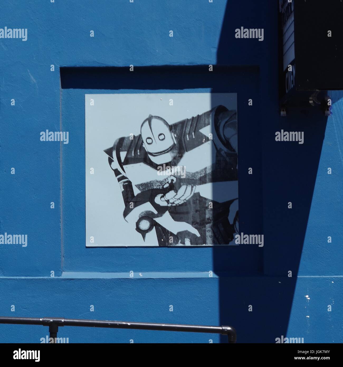 Picturehouse Cinema Building with Wall Art. Exeter, Devon, UK. July ...