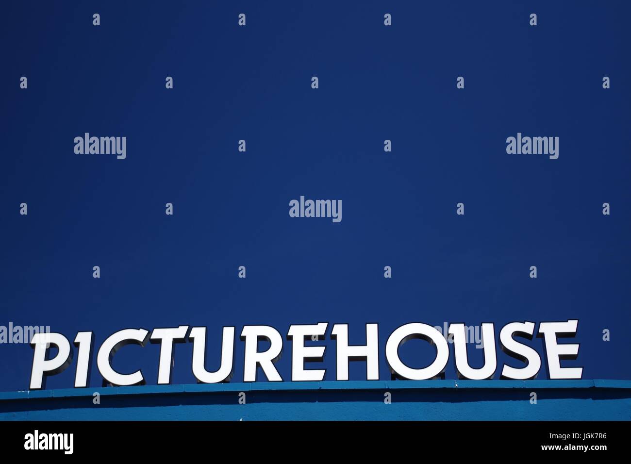 Picturehouse Cinema Sign, Exeter, Devon, UK. July, 2017 Stock Photo - Alamy