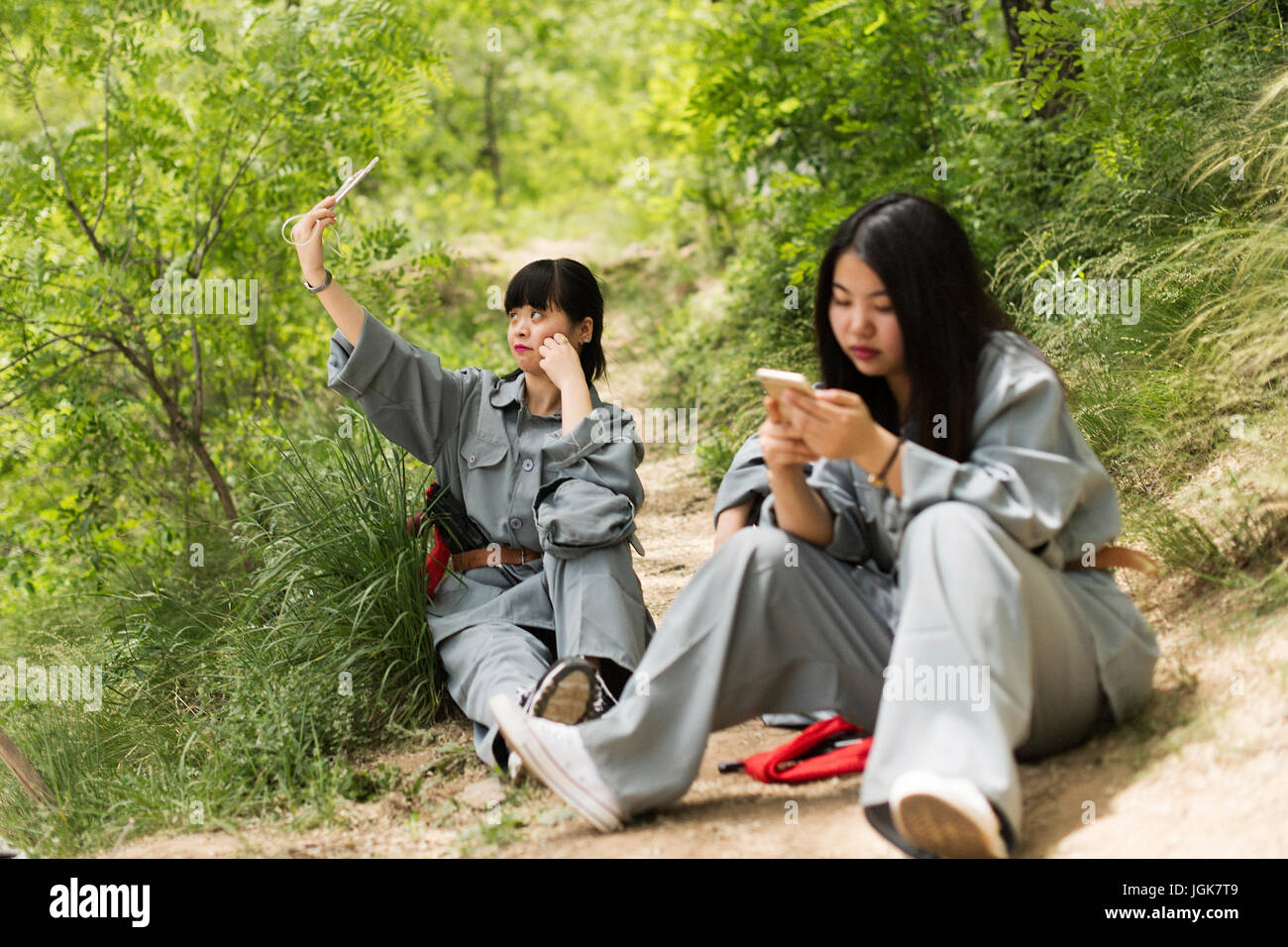 Detail from Yan'an Stock Photo - Alamy