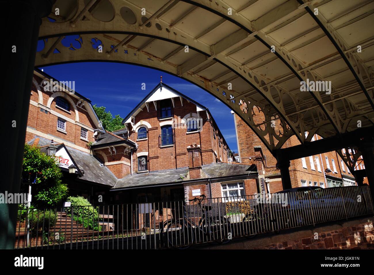 The Iron Bridge. Exeter, Devon, UK. July, 2017 Stock Photo - Alamy
