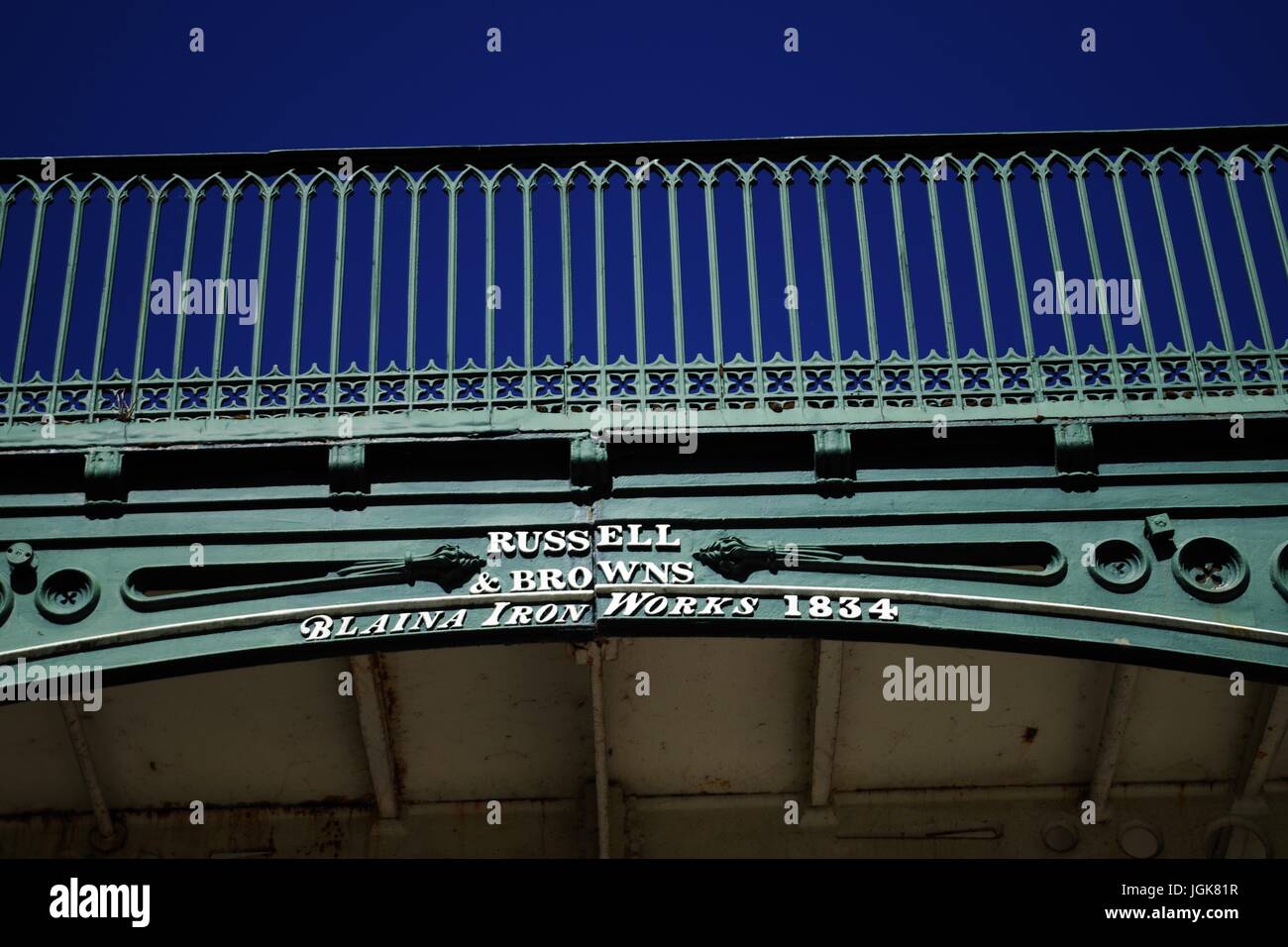 The Iron Bridge. Exeter, Devon, UK. July, 2017 Stock Photo - Alamy