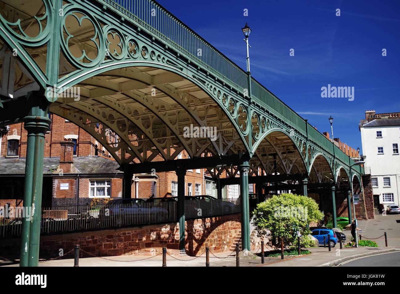 The Iron Bridge. Exeter, Devon, UK. July, 2017 Stock Photo - Alamy