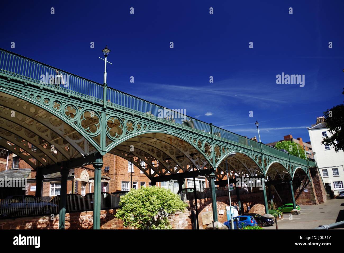 The Iron Bridge. Exeter, Devon, UK. July, 2017 Stock Photo - Alamy