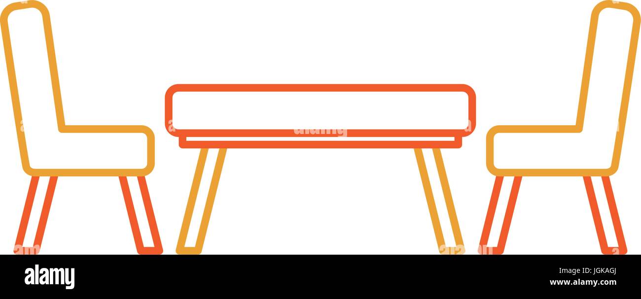 school table isolated icon vector illustration design Stock Vector ...