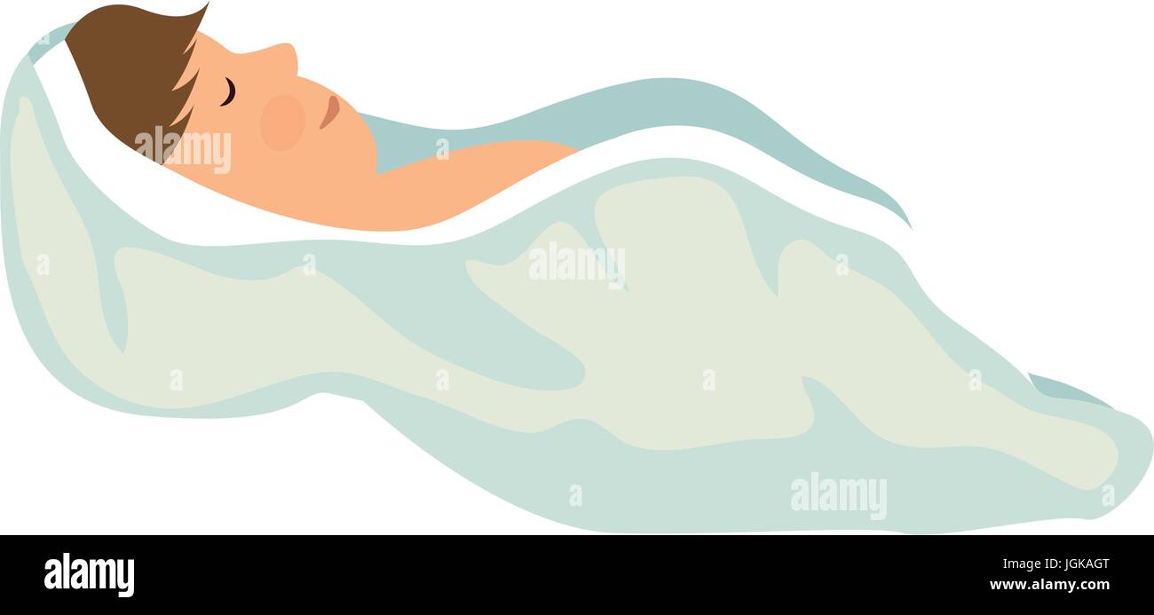baby jesus icon over white background colorful design vector ...