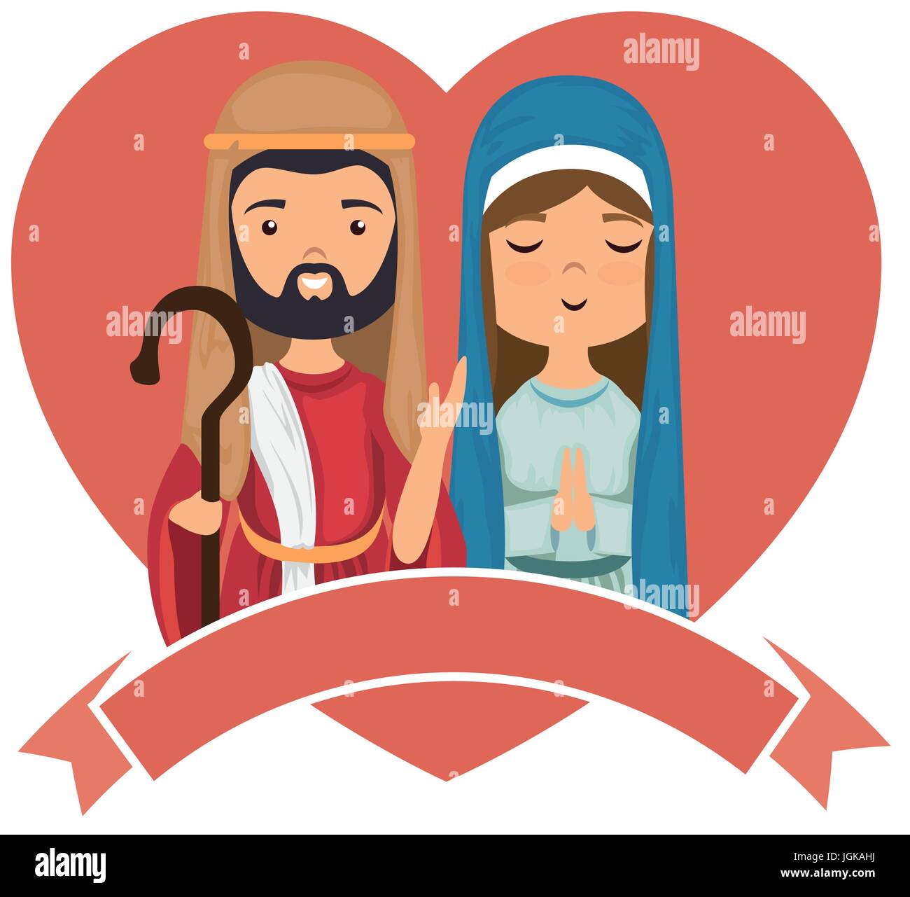 St mary and joseph Cut Out Stock Images & Pictures - Alamy