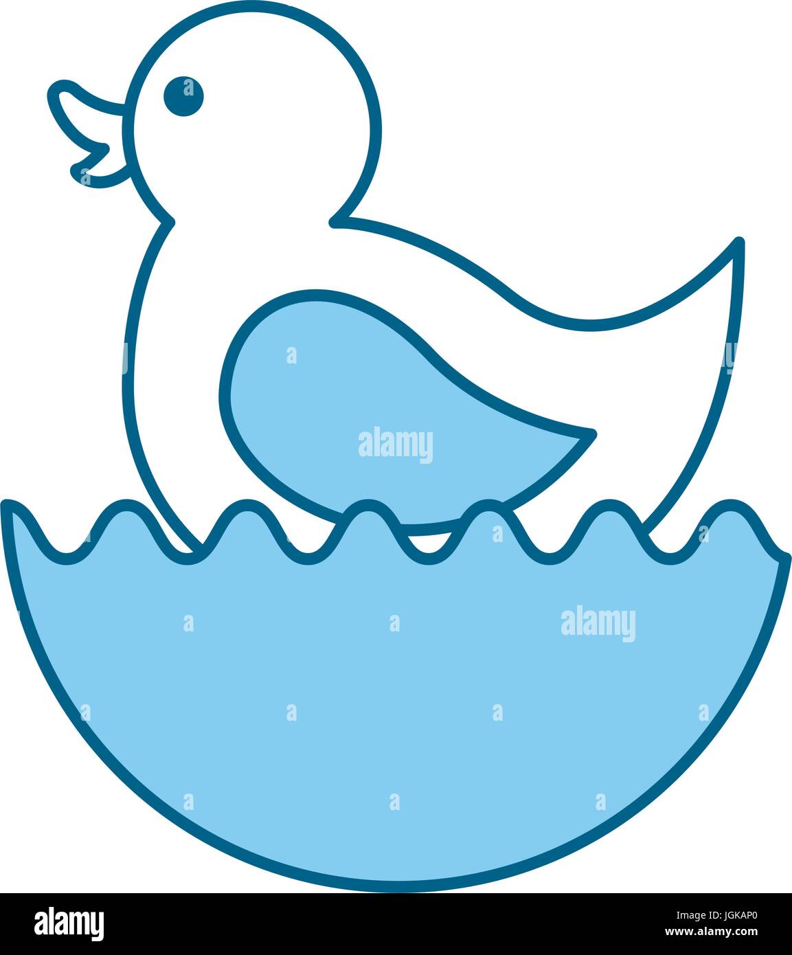 rubber duck toy icon vector illustration design Stock Vector Image & Art - Alamy