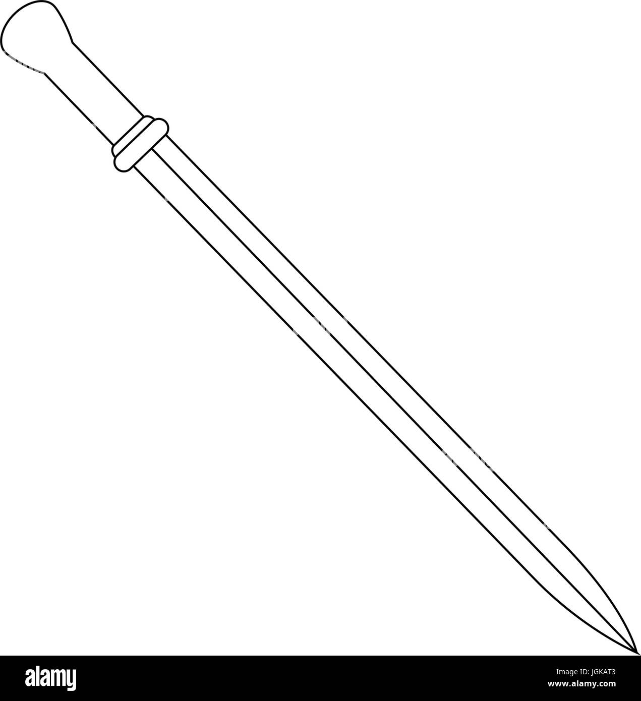 Longsword vector vectors Black and White Stock Photos & Images - Alamy