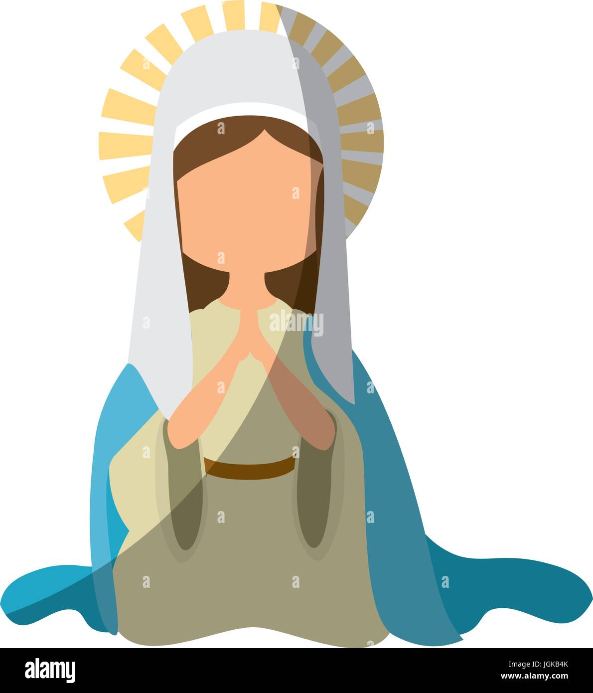 Virgin mary cartoon icon vector illustration graphic design Stock ... Virgin mary cartoon icon vector illustration graphic design Stock ...