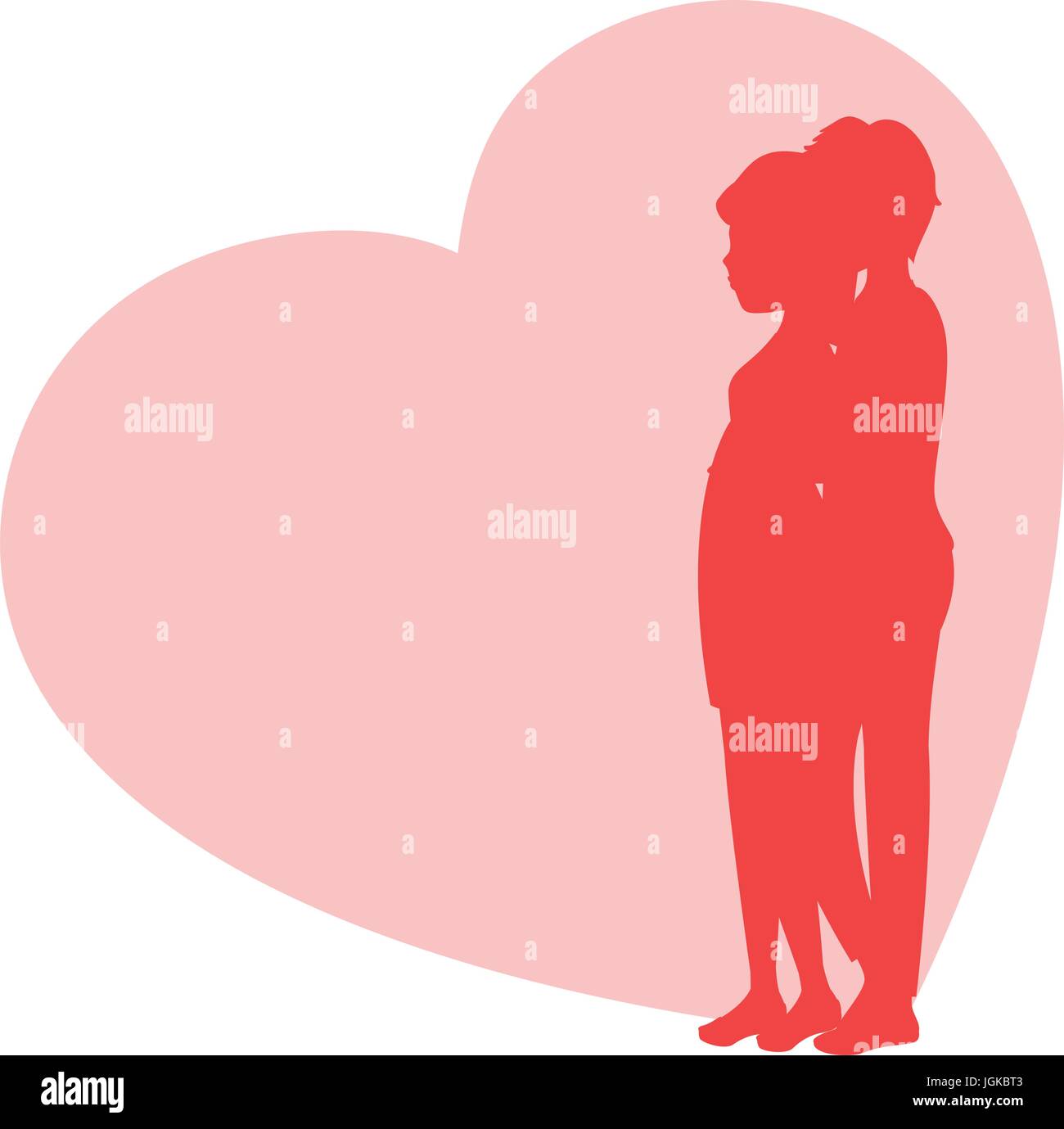 Beautiful and romantic couple icon vector illustration graphic design ...
