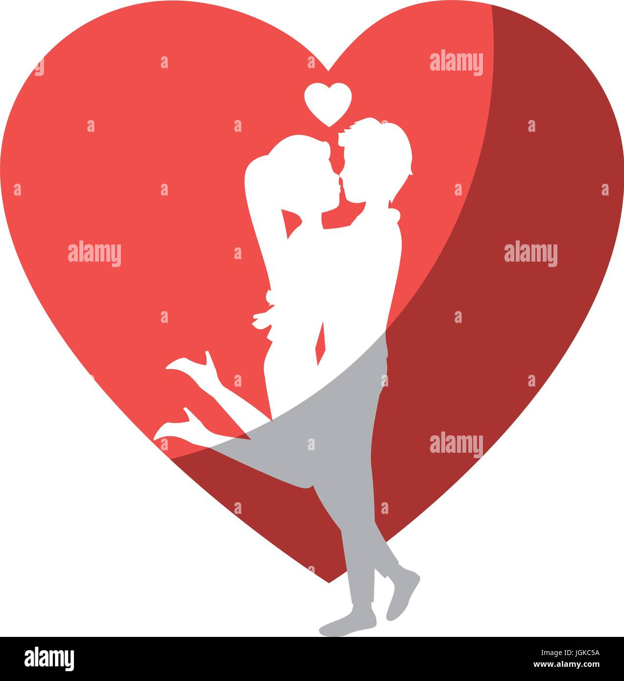 Beautiful and romantic couple icon vector illustration graphic design ...