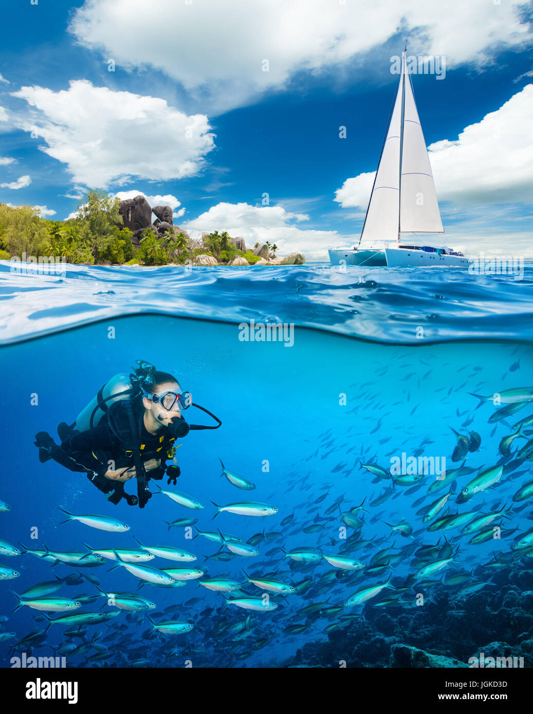 Doing underwater hi-res stock photography and images - Alamy