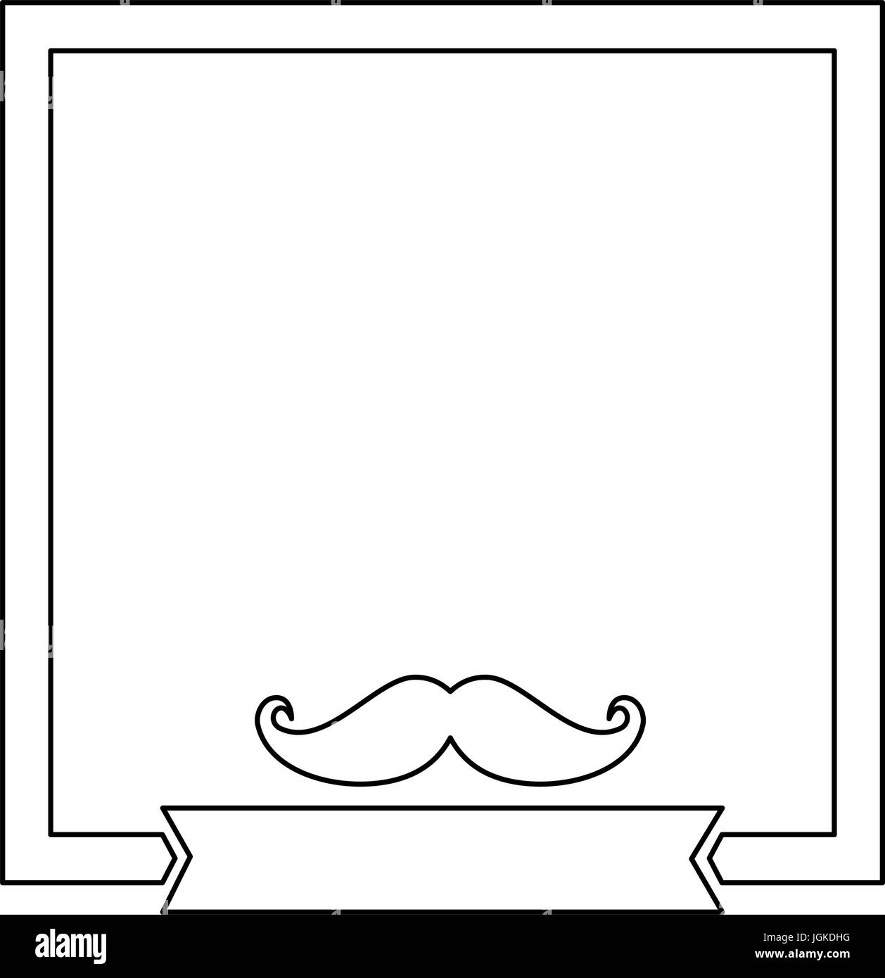 Moustache Border