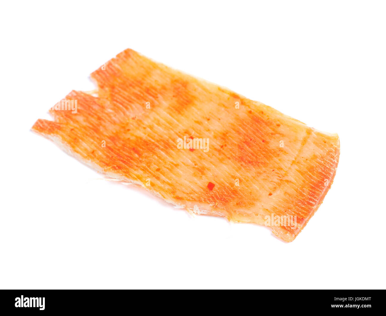 Cooked squid isolated on white Stock Photo - Alamy