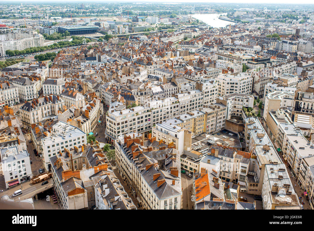 Nantes city downtown in hi-res stock photography and images - Alamy