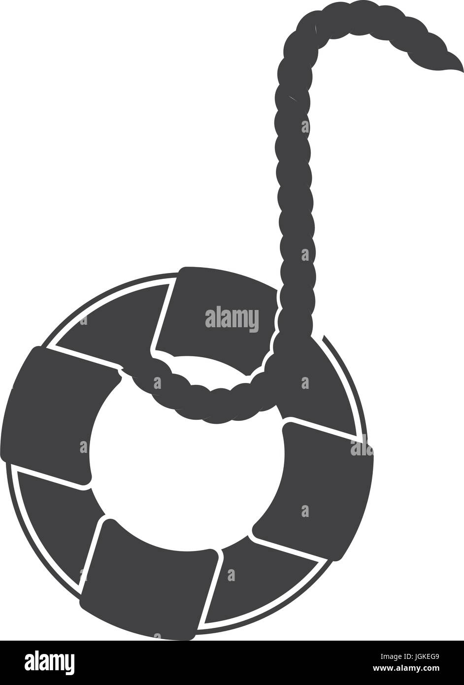 float lifeguard isolated icon Stock Vector Image & Art - Alamy