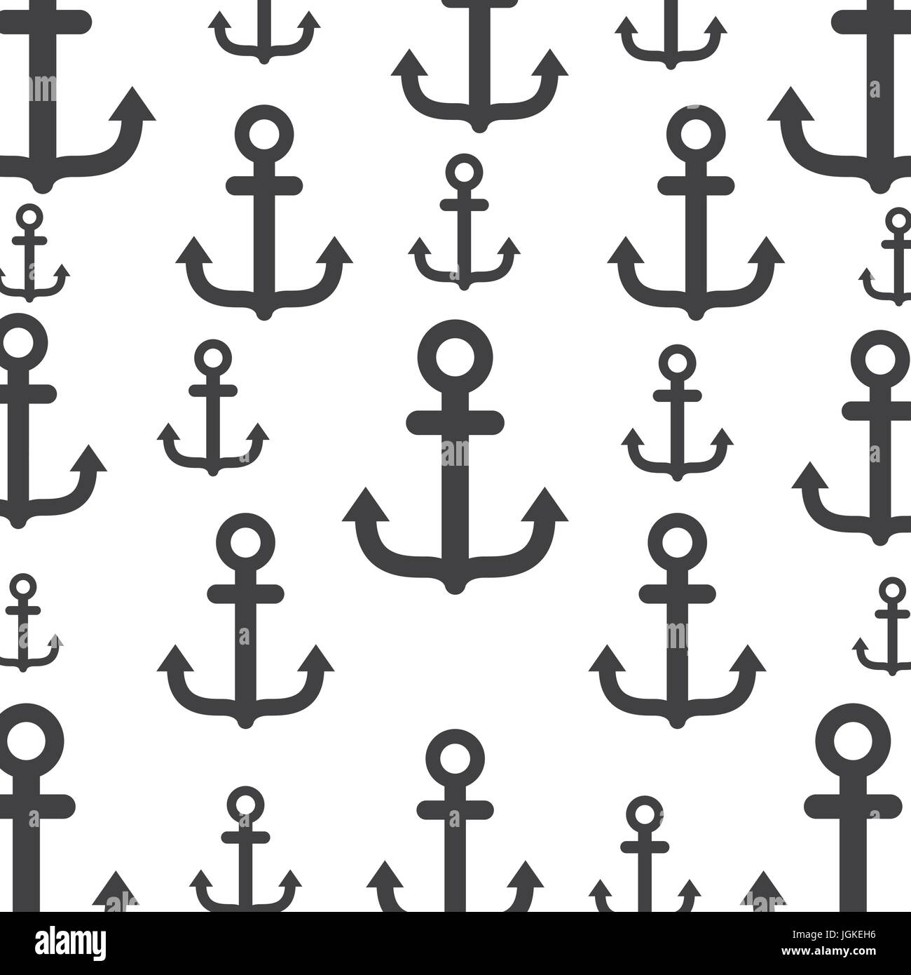marine anchor pattern background Stock Vector Image & Art - Alamy