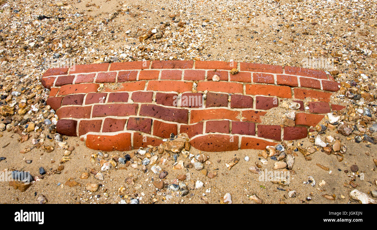 Demolished brick wall hi-res stock photography and images - Alamy