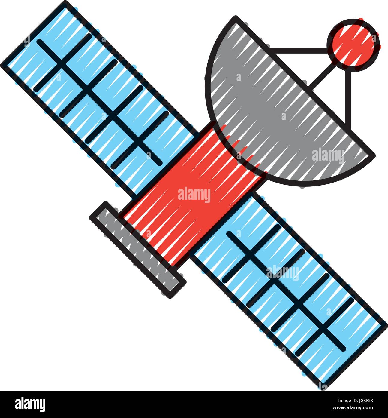 Cosmic communication Cut Out Stock Images & Pictures - Alamy