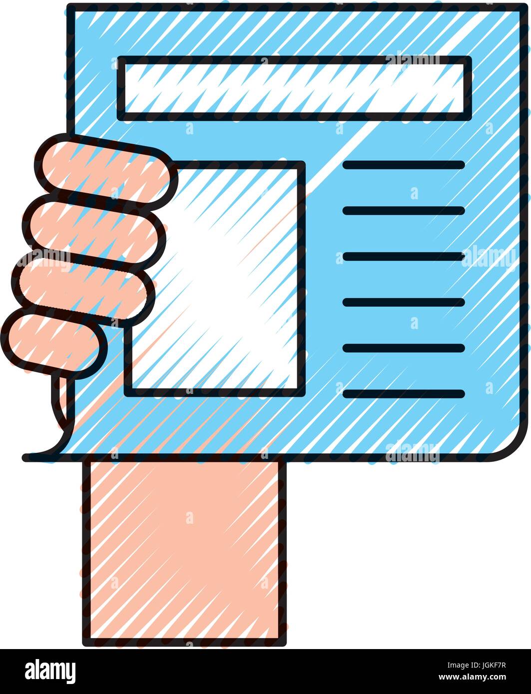 Human post column icon hi-res stock photography and images - Alamy